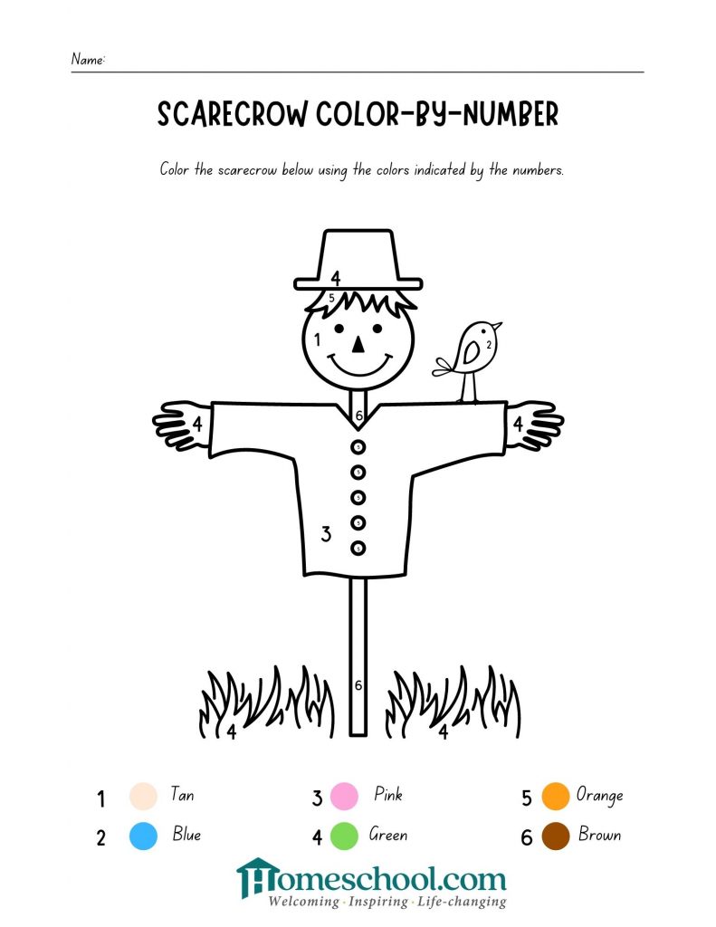 October Free Homeschool Printables | Homeschool .com