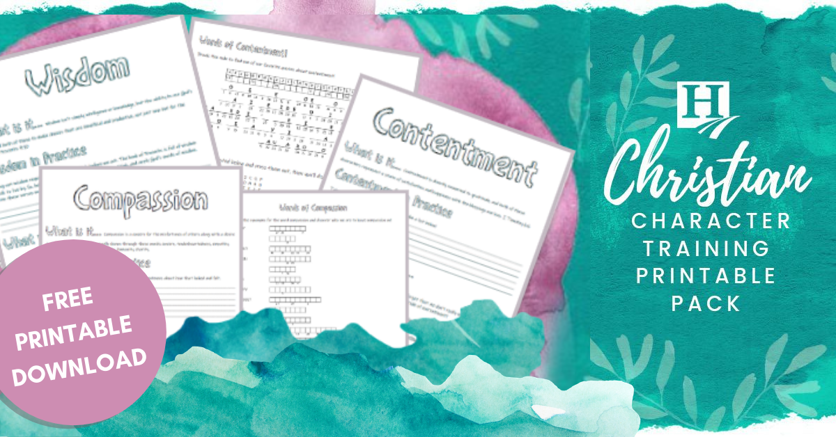 Teaching Christian Character Traits Series | Homeschool .com