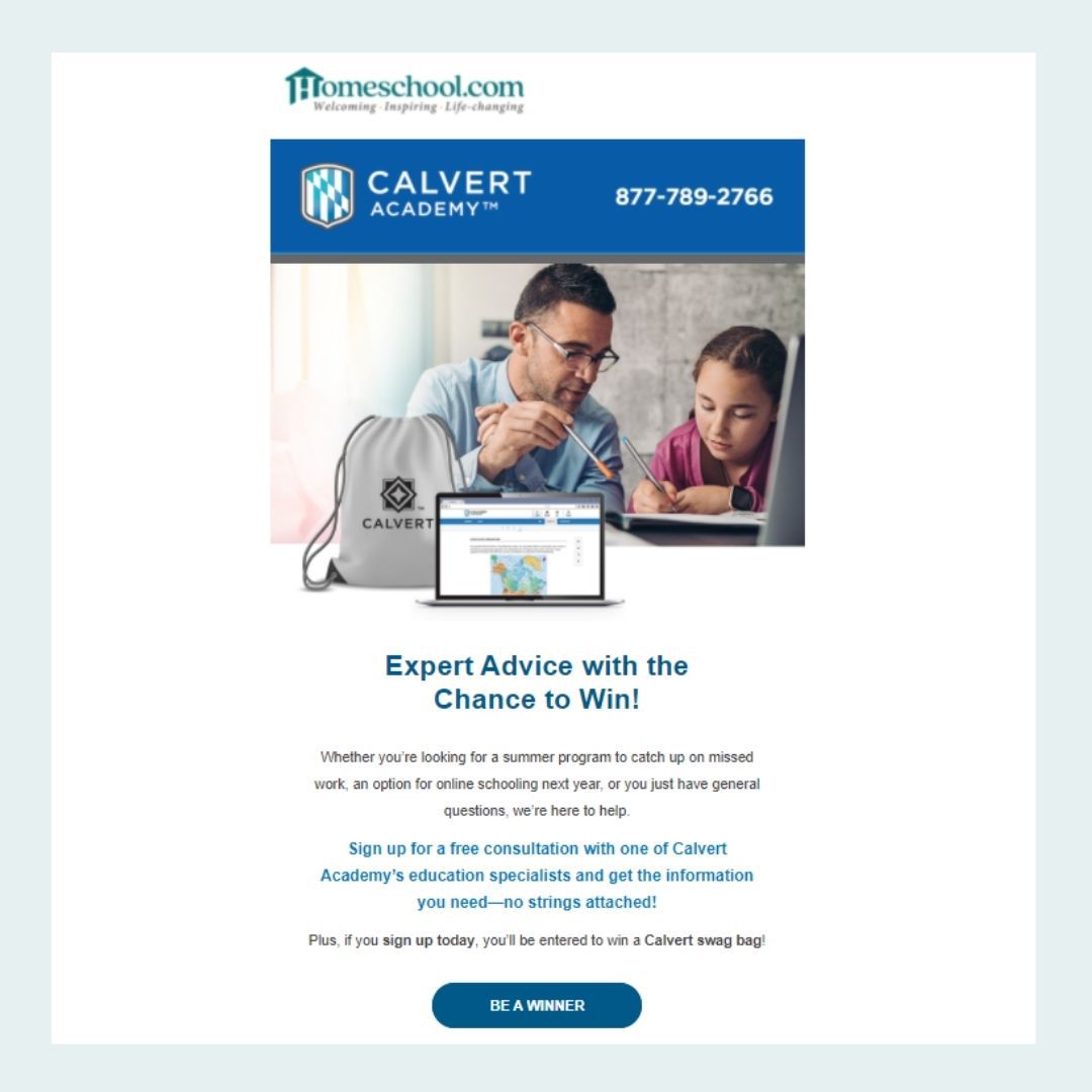 Advertise with Us at | Homeschool.com