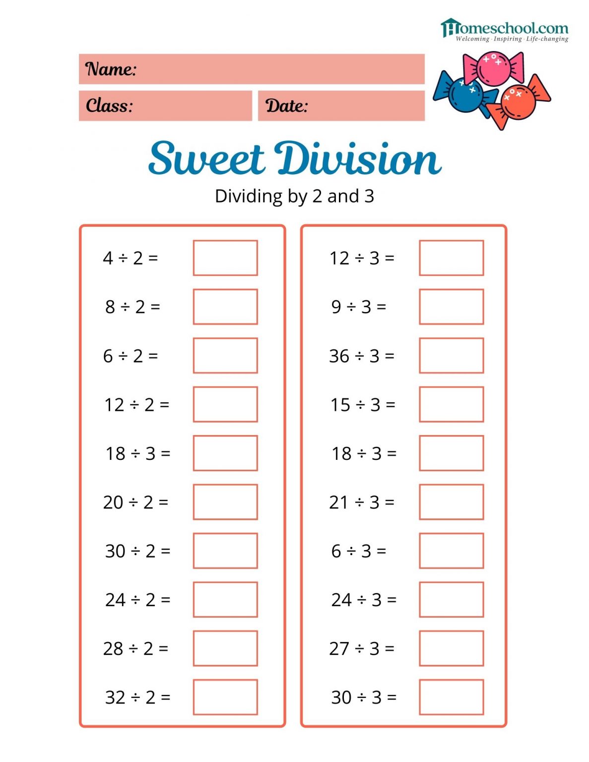 Free February Homeschool Printables | Homeschool .com